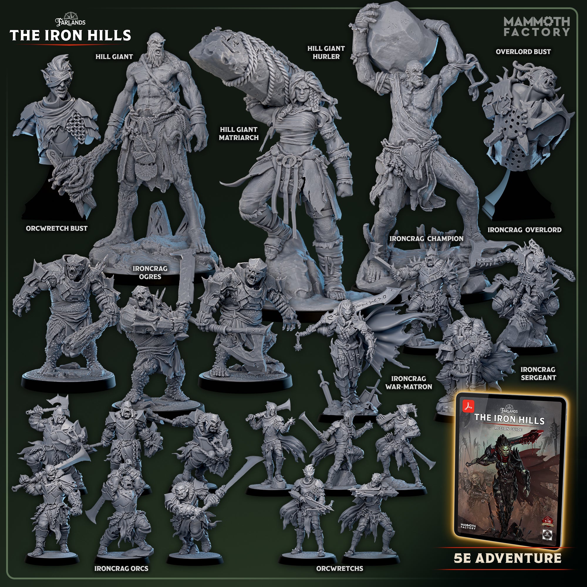 Orc Wretches - aus der Reihe The Iron Hills Collection von Mammoth Fac